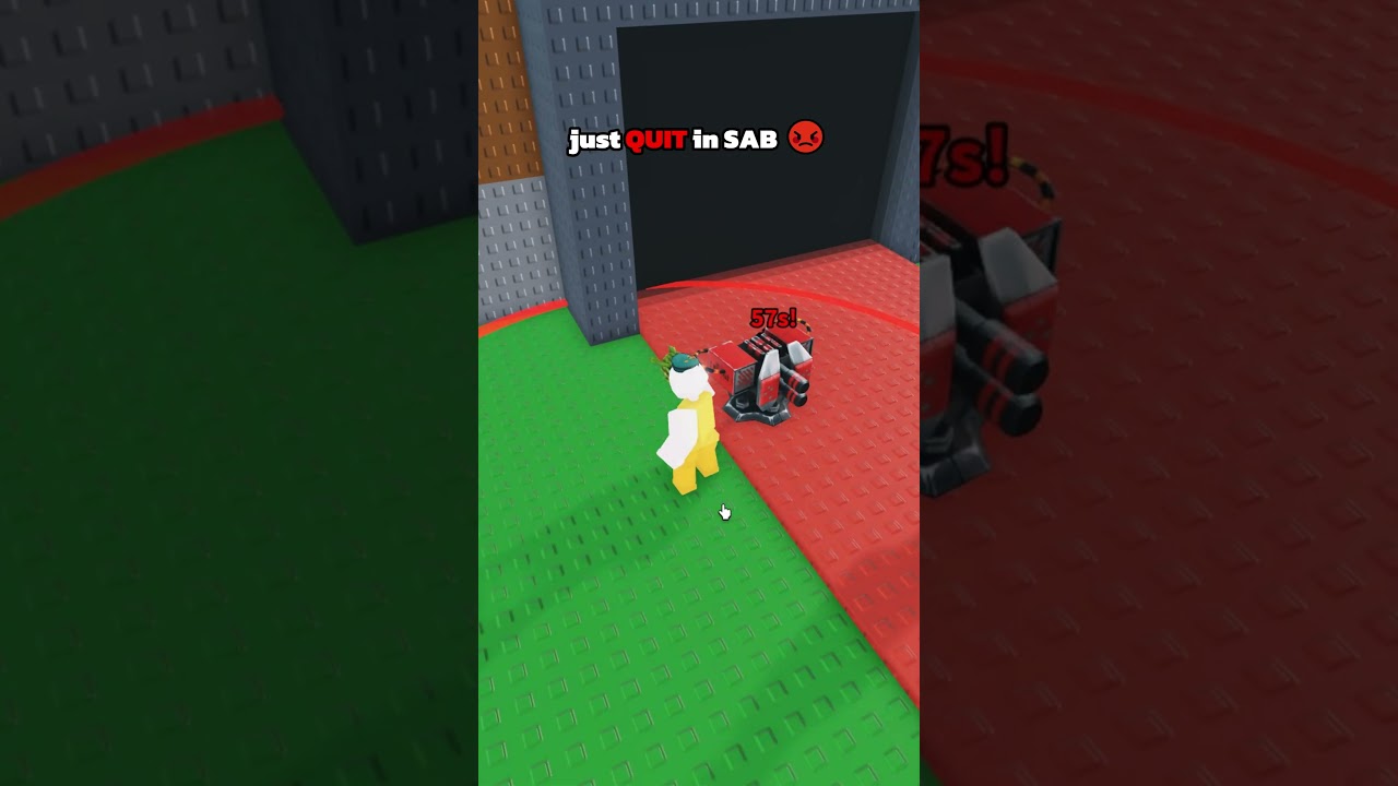 😁 Lol just quit in sab