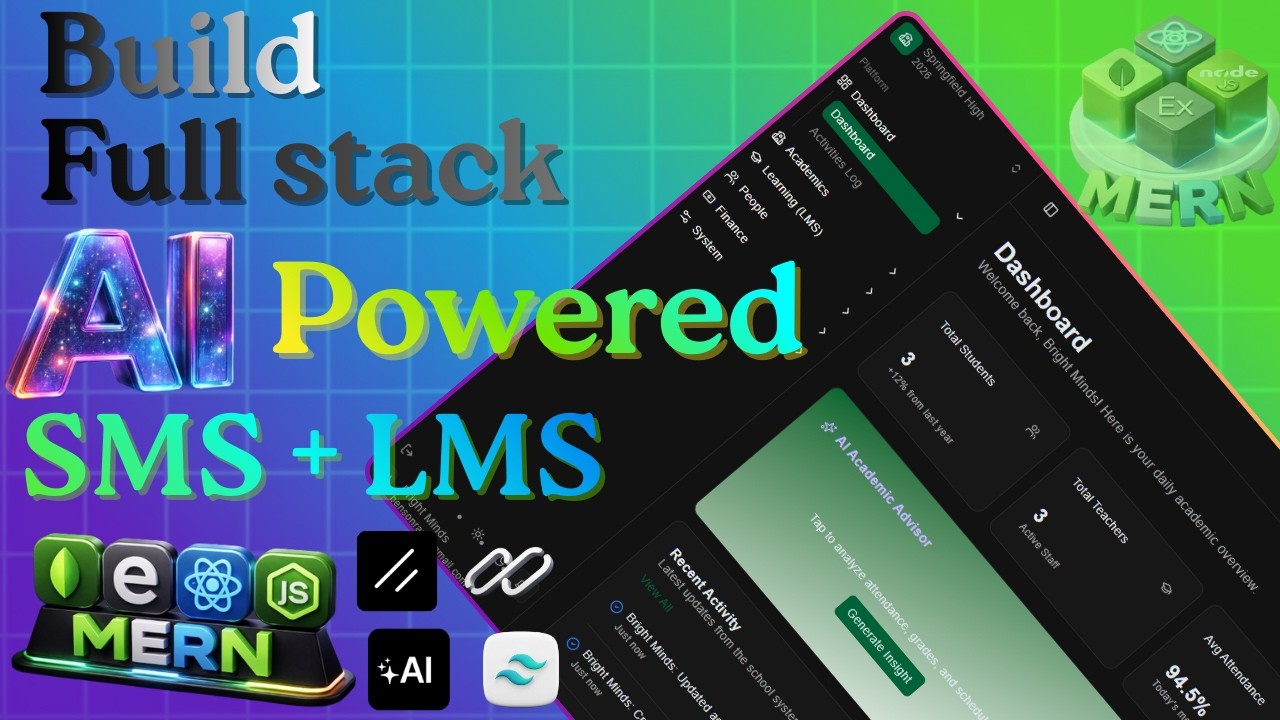Build a Production-Ready School Management System + LMS with MERN Stack, AI, Inngest