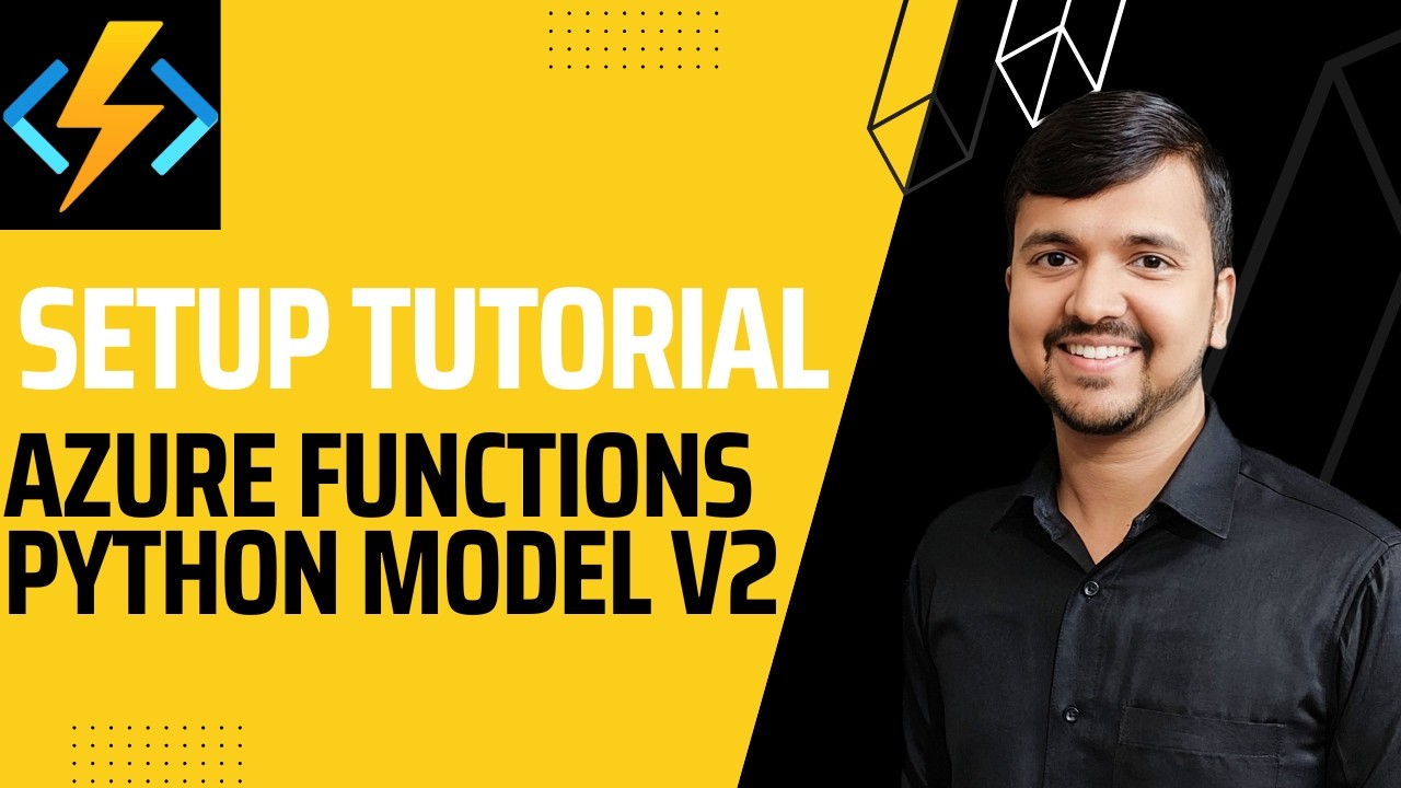 Setup your First Azure Functions App for Python Model V2 using VS Code | Complete Step-by-Step Guide