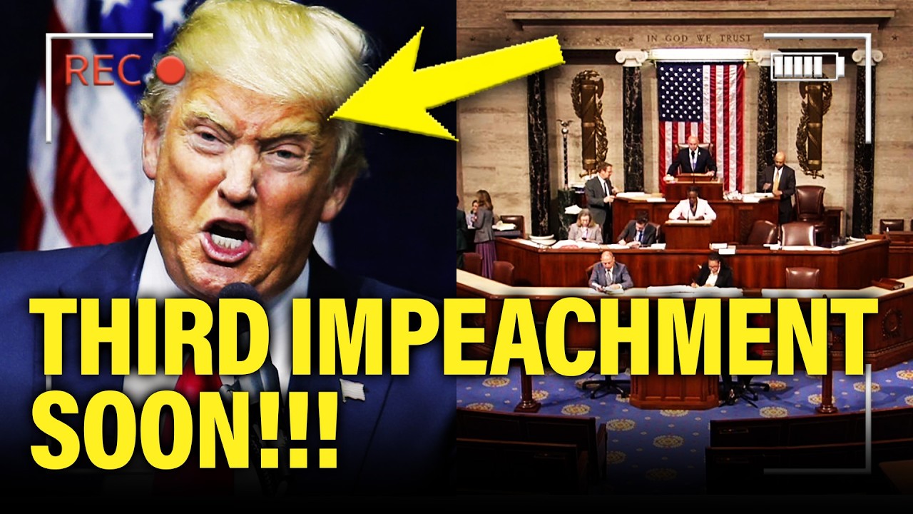 Trump PANICS over THIRD IMPEACHMENT!!!!