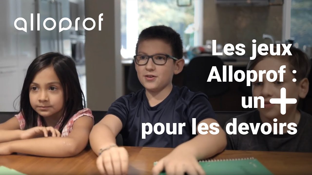 Alloprof, complice de la réussite scolaire | Alloprof