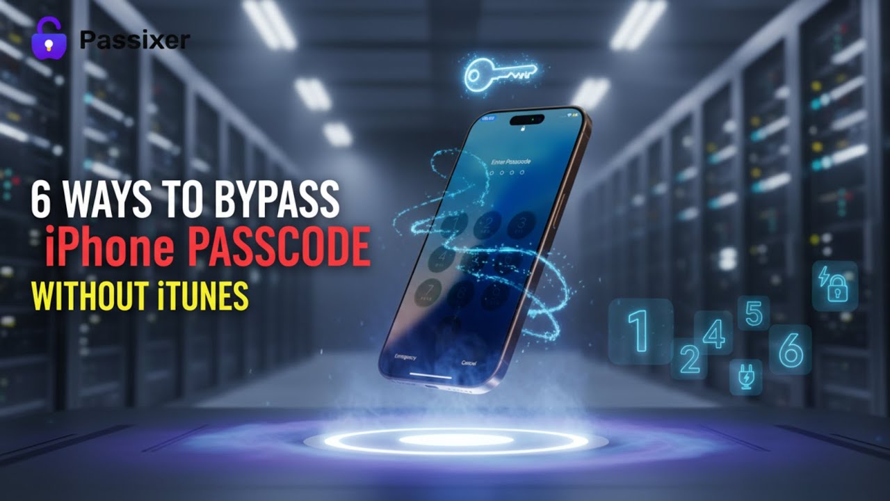 6 Ways to Bypass iPhone Passcode Without iTunes
