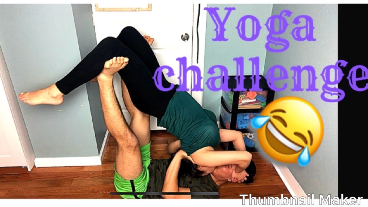COUPLES YOGA CHALLENGE!!! (ULTIMATE FAIL) PART 2