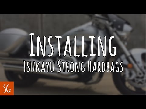 How to install Tsukayu Strong Hardbags on your bike