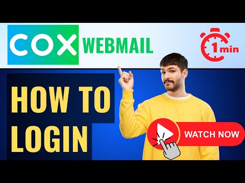 Cox Webmail Log in⏬👇: How to sign in Cox email?