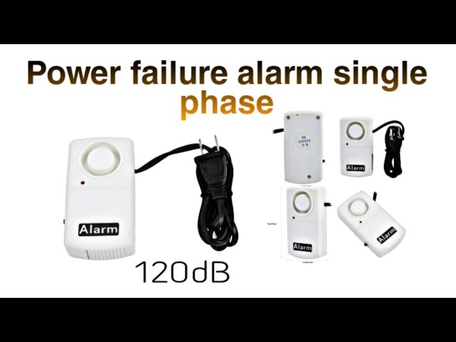 Power Failure Alarm System - Automatic Power Failure Alarm Manufacturer ...
