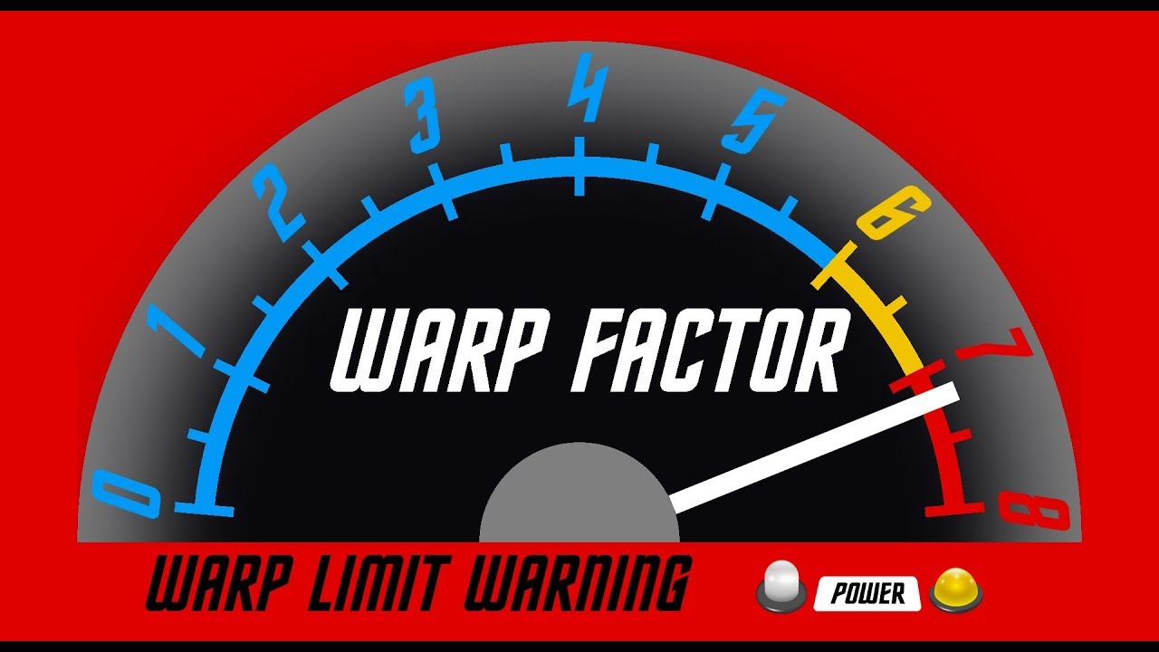 Warpometer - Star Trek Speedometer Demo