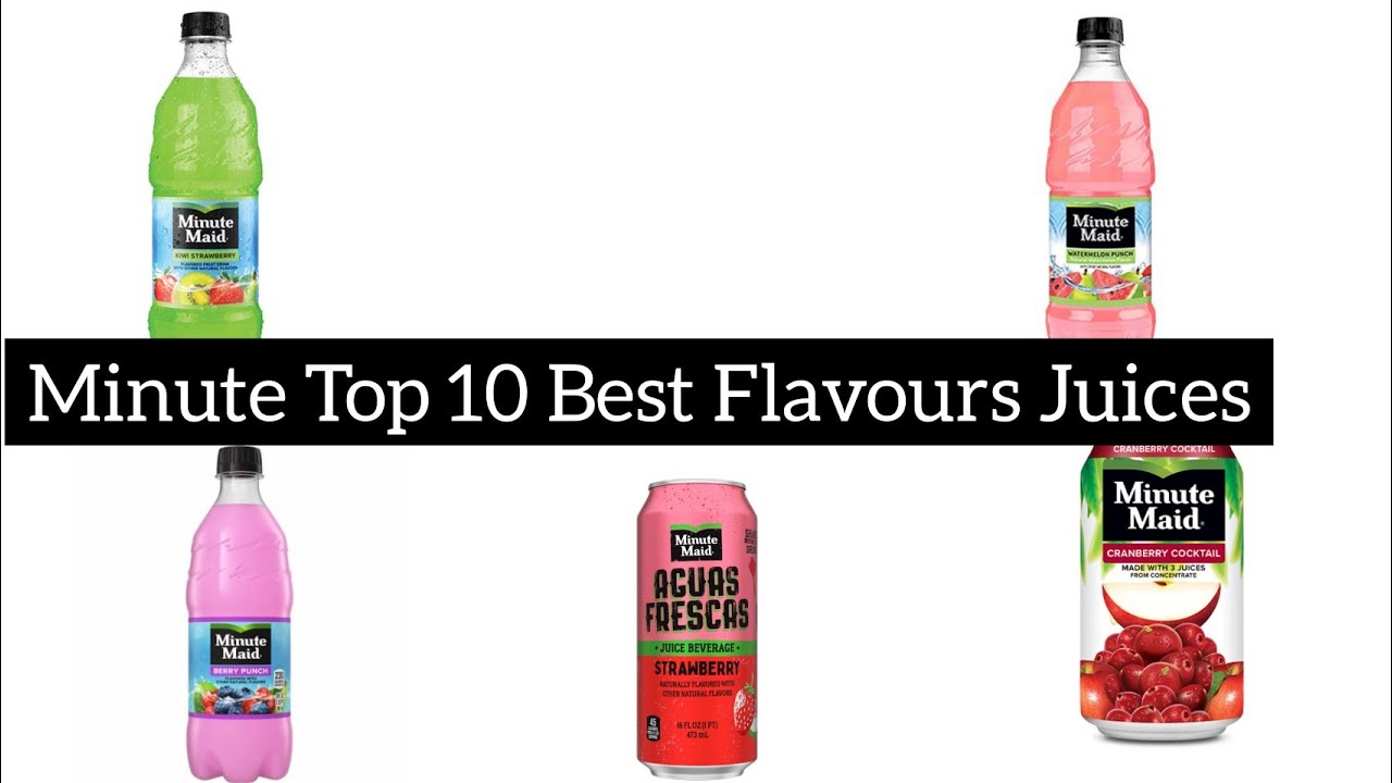 Minute Maid Top 10 Best Flavours Juices