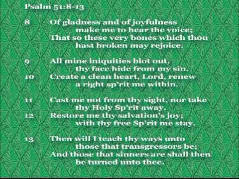 Psalm 51 – Psalm singing from Scottish Metrical Psalter | Scottish ...