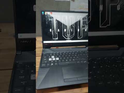 how to on RGB backlit keyboard on Asus TUF gaming laptop