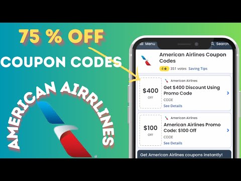 How to Get 75% Off American Airlines Coupon Codes