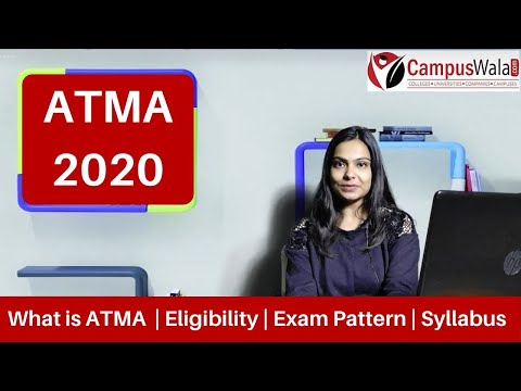 ATMA EXAM 2020 | What is ATMA Exam | ATMA Exam Eligibility | ATMA Syllabus | ATMA Exam Date 2020