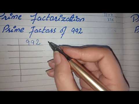 Prime Factors of 992 - Prime Factorization