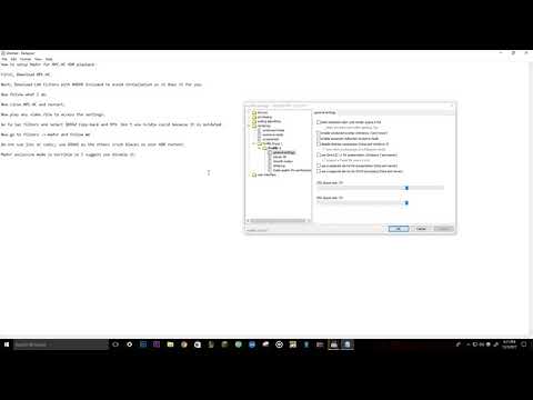 How to setup Madvr for HDR content - MPC-HC - NVIDIA GPU