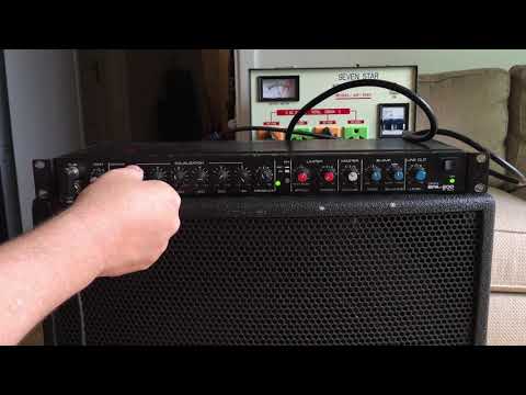 Crate BPA200 Rack mount Bass preamp | Reverb