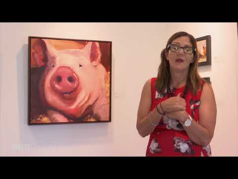 New Exhibit at Banfill-Locke Center Features Farm Animals