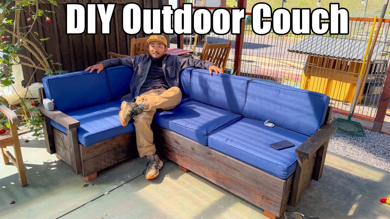 Budget Patio Upgrade: DIY Outdoor Couch Build