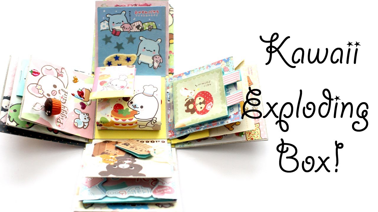 Kawaii San-X Exploding Box (Timelapse)