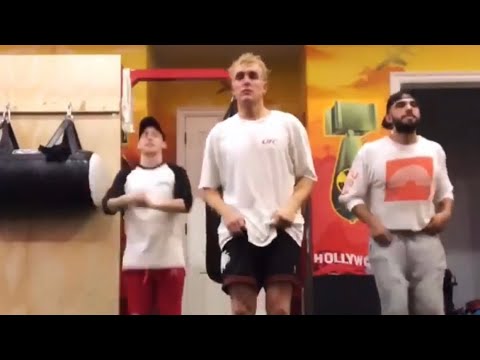 Jake Paul at his dance lesson - Instagram Story April 29, 2019