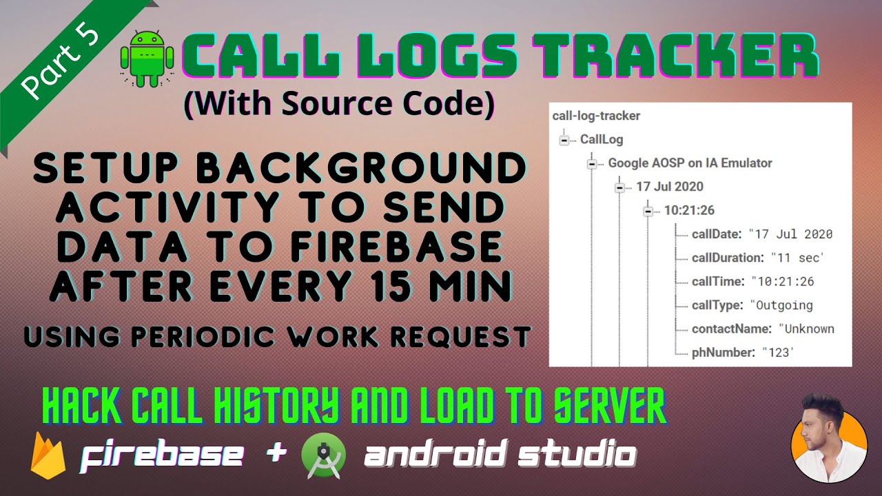 Background Service in Android using PERIODIC WORK REQUEST (With Source Code)