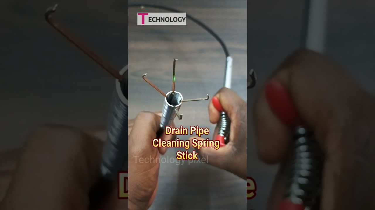 Drain Pipe Cleaning Spring Stick