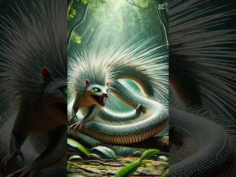 Amazing Hybrid Beast: Porcupine Meets Python in an Epic Fusion!