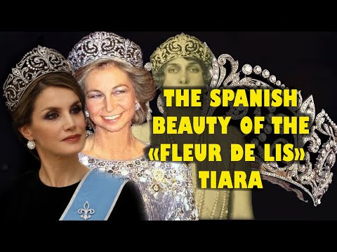 The Spanish beauty of the Heraldic Tiara or Fleur de Lis