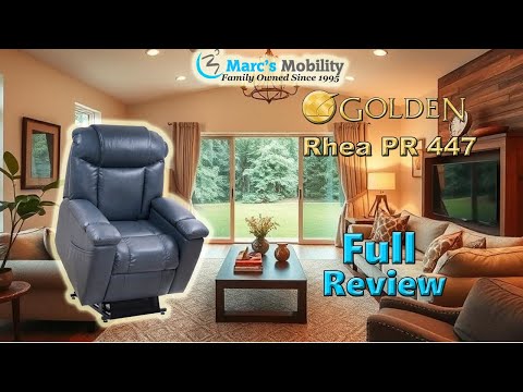 Fauteuil releveur Golden Deluna Rhea avec inclinaison crépusculaire et massage Nirvana - PR 447