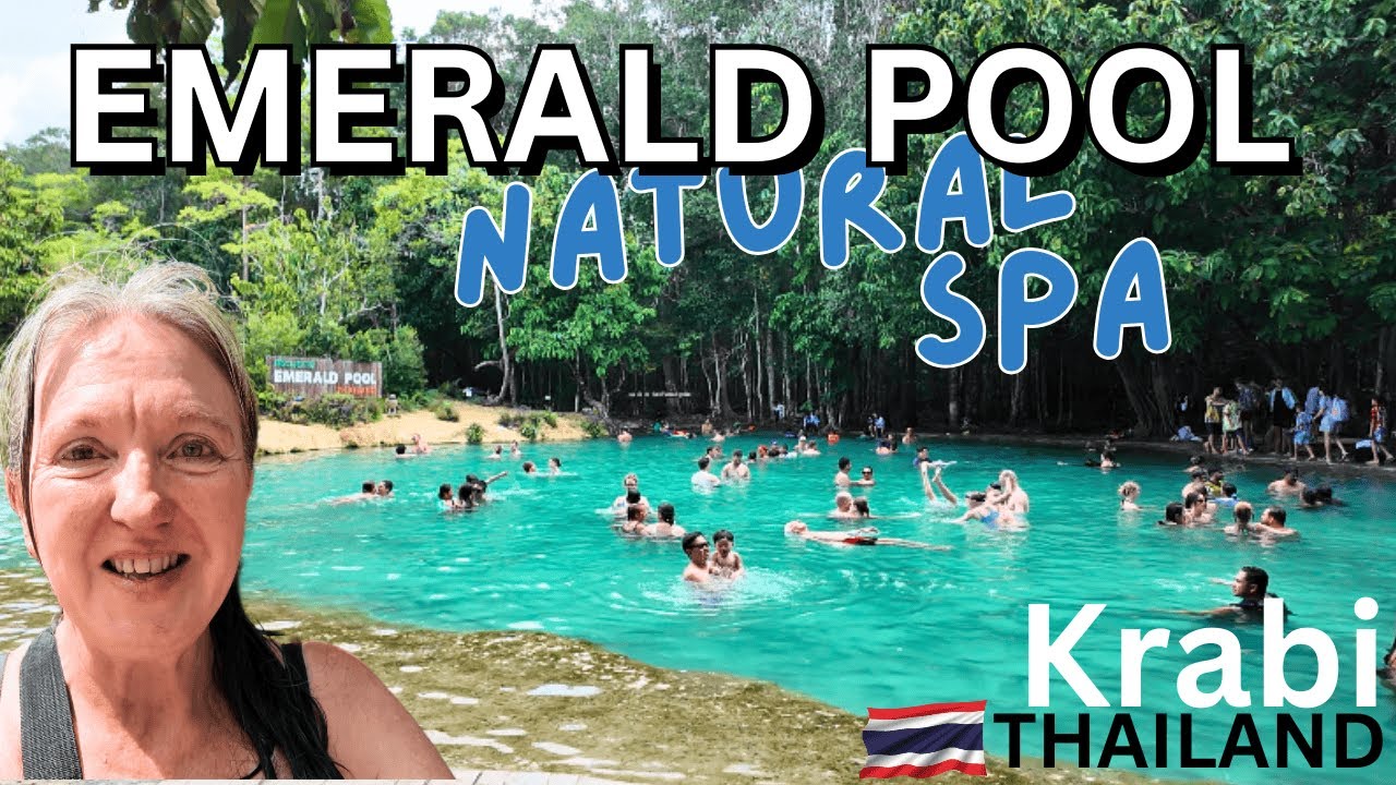 Emerald Pool Krabi Jungle 3.2 km hike and swimming! | Solo Travel vlog Thailand
