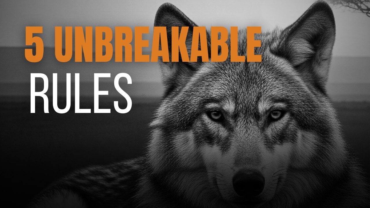 The Lone Wolf’s Code | 5 Rules for Integrity, Self-Reliance & Inner Strength - stoic motivation