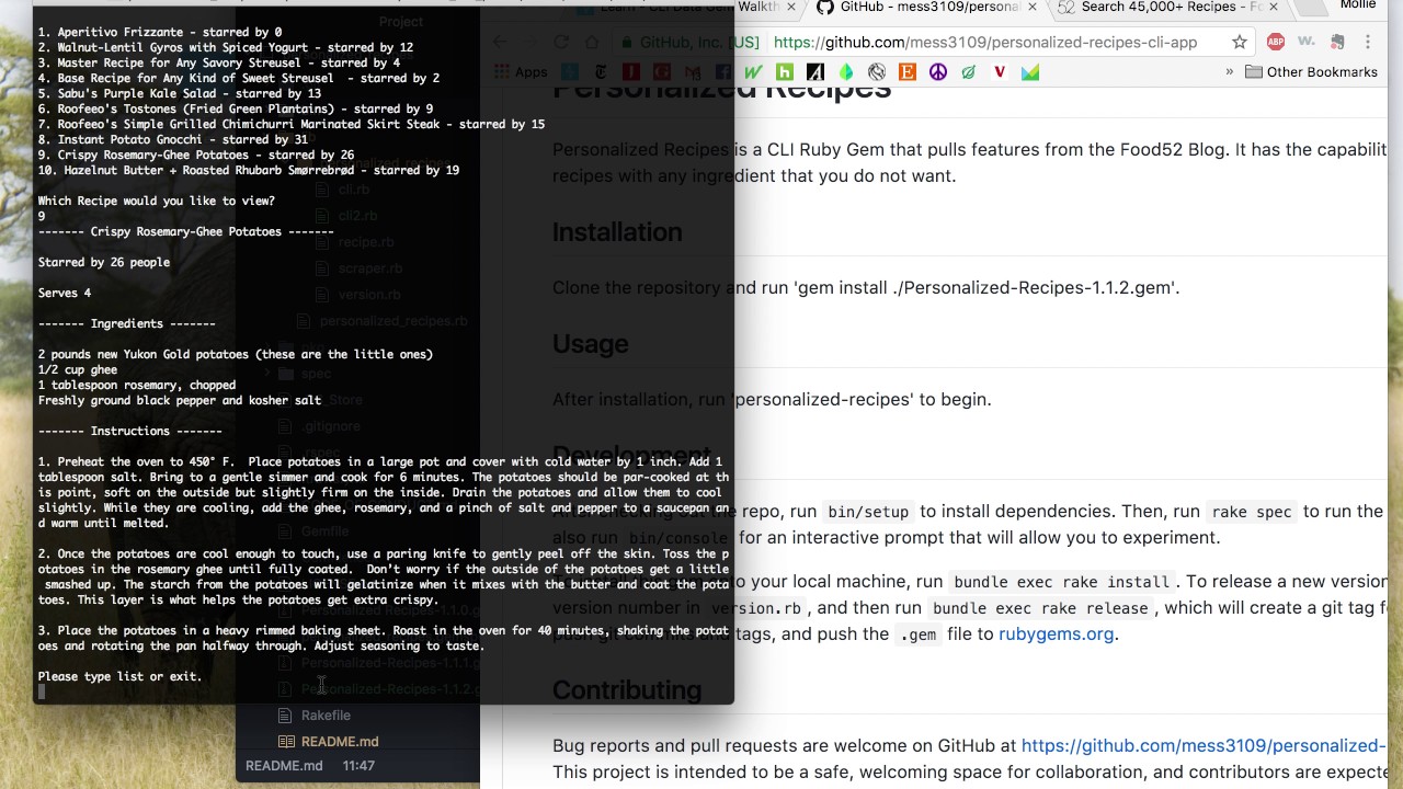 CLI Data Gem Walkthrough