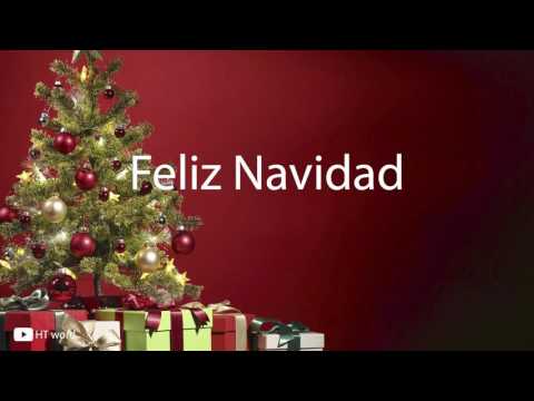 How to pronounce Feliz Navidad (christmas words)