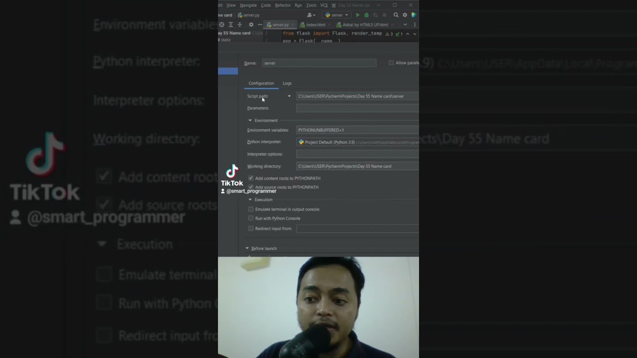 How to solve [Errno 2] no such file or directory in ide #python #coding #error #flask