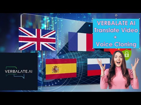 Verbalate AI - Video Translation To Another Language With Voice Cloning and Transcripts Editing