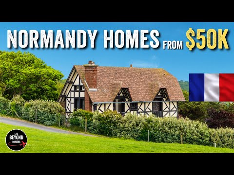 10 Affordable Homes in NORMANDY, France from $50K