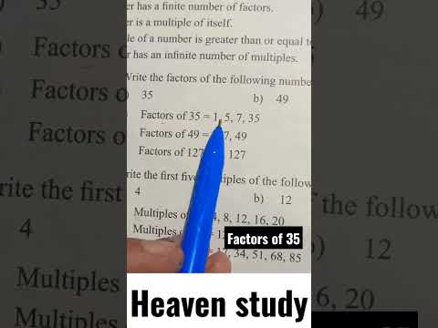 #shorts Factors of 35