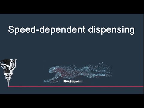 FlexSpeed - Speed-dependent dispensing