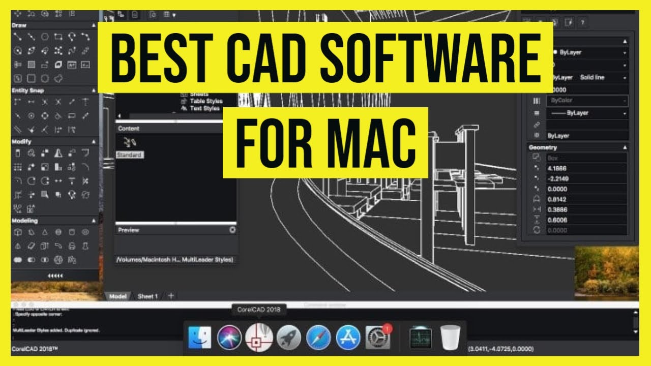 Best CAD Software for Mac in 2023