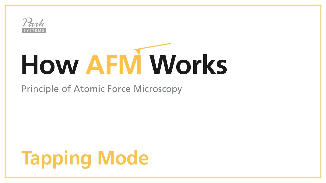 How AFM Works 2-3 Tapping Mode