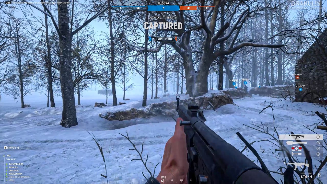 Blizzard of Bullets - Foy / Hell Let Loose - 4K