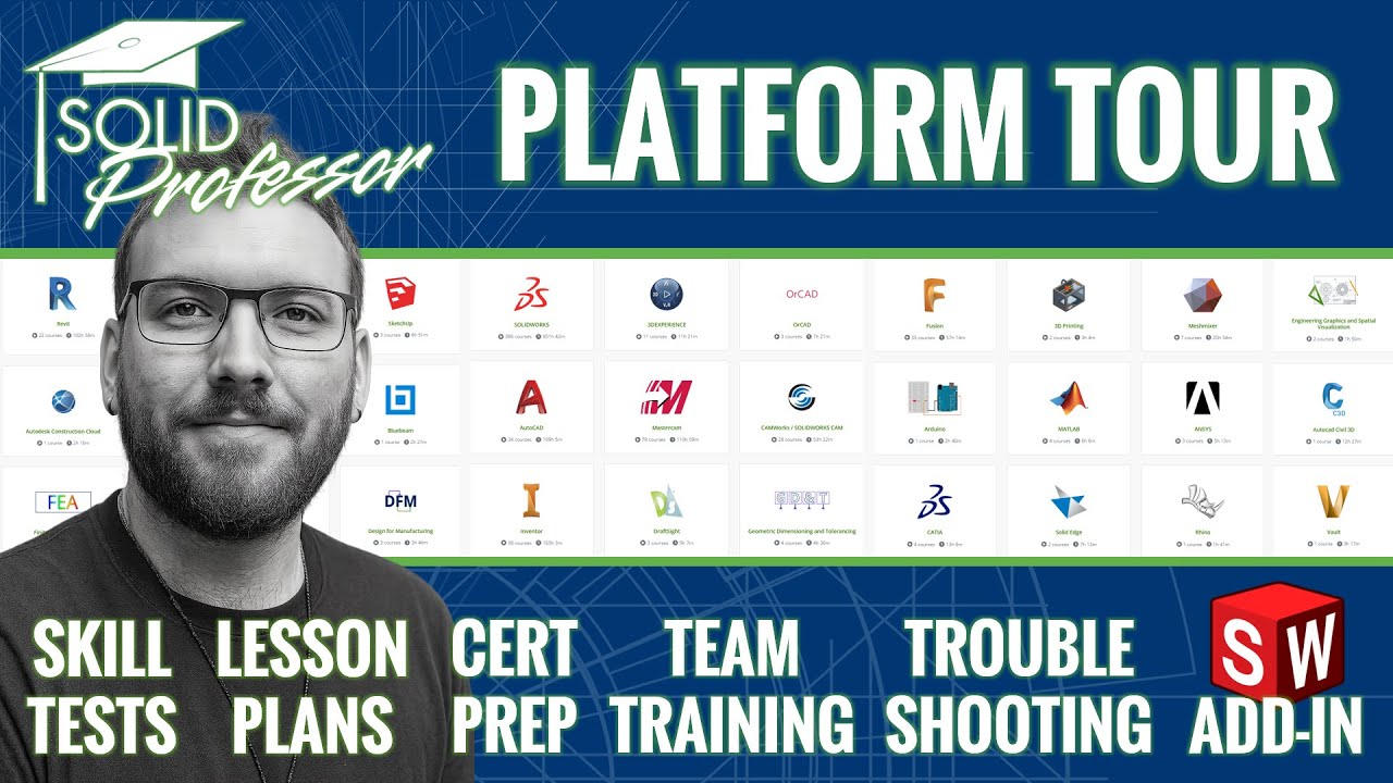 What can you do with SolidProfessor? (and does your company already have access?)