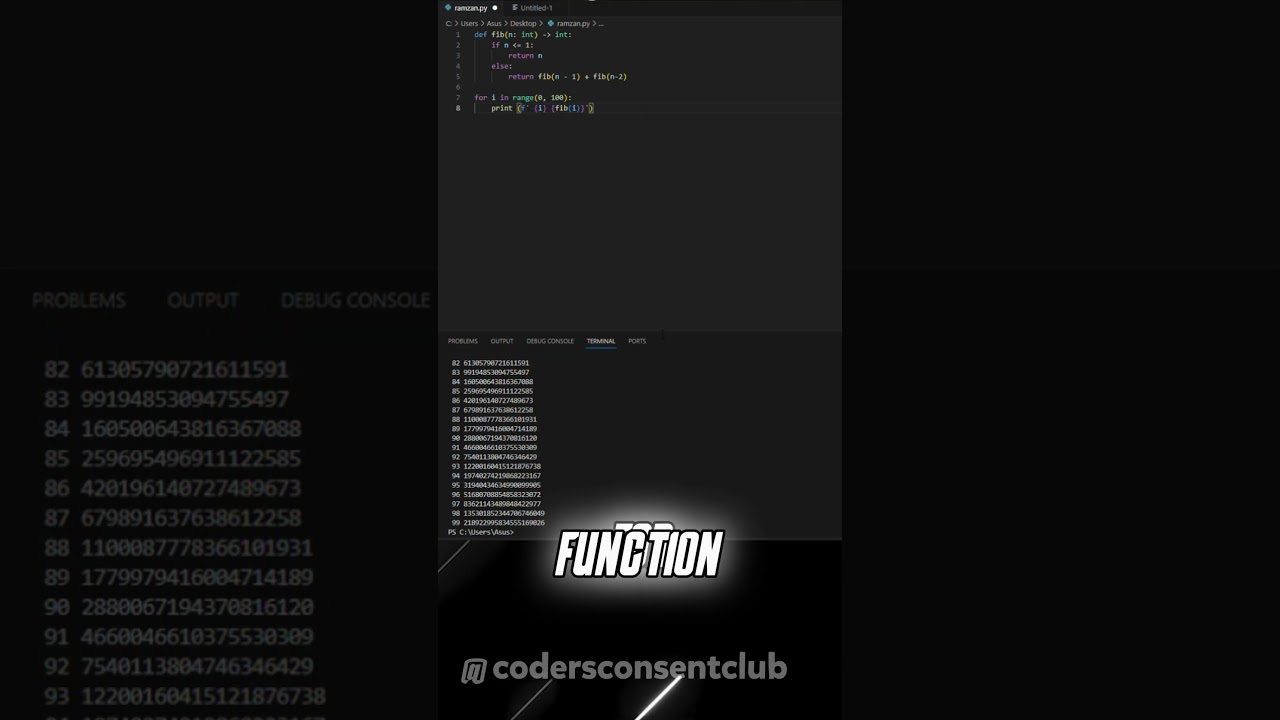 Speed Up Your Python Code with This Simple Trick #codinghacks #vscode#python