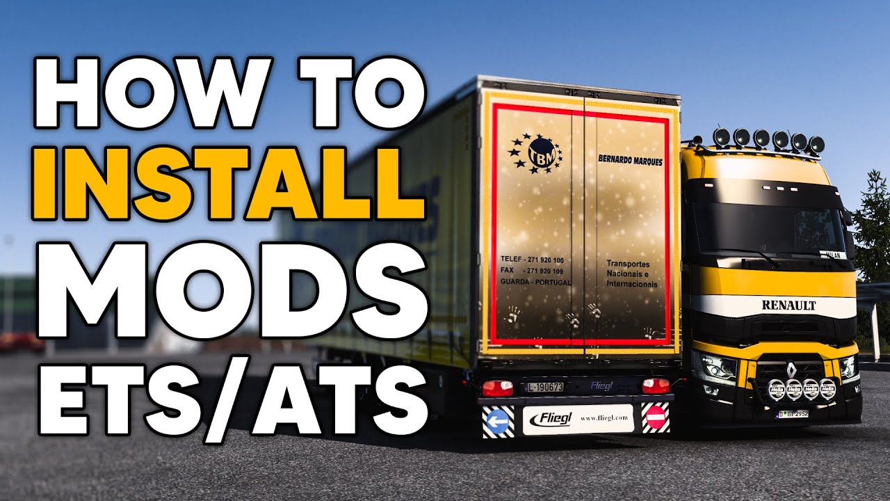 How to Install Mods in Euro Truck Simulator 2 (ETS2)? 1.0 - ETS 2
