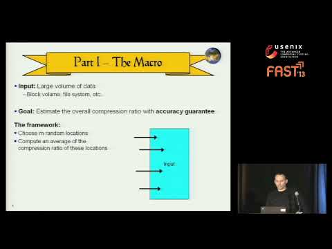 FAST '13 - To Zip or Not to Zip: Effective Resource Usage for Real-Time Compression
