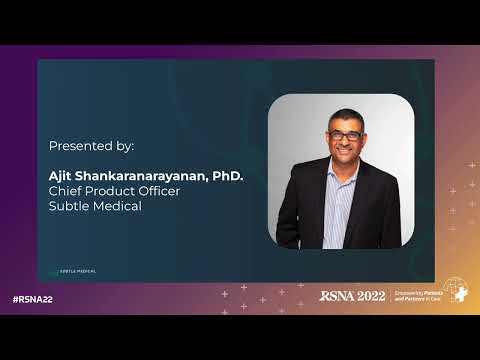 RSNA 2022 Online Product Theater Presentation