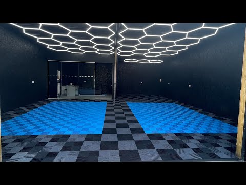 Detailing Studio Flooring Transformation. The best garage flooring options by Garage Style Ltd