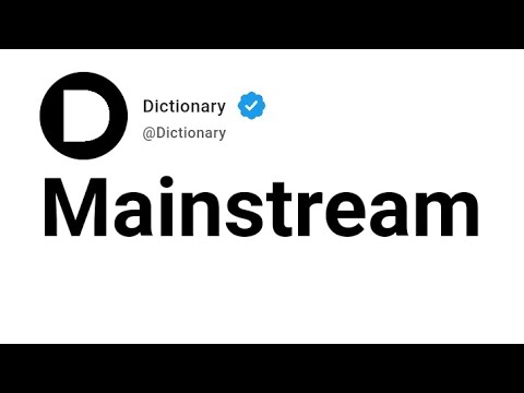 Mainstream Meaning In Marathi