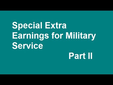 Military Service Impact on Social Security Benefits Part 2 - Charting Retirement