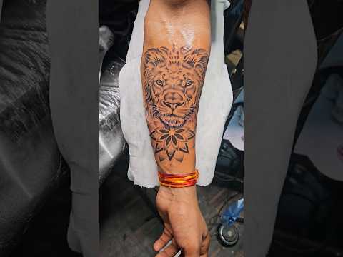The Hidden Meaning behind Lion's Mandala Tattoo || lion pride mandala art