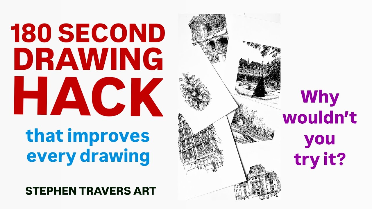 180 Seconds That Will Transform Your Drawings!